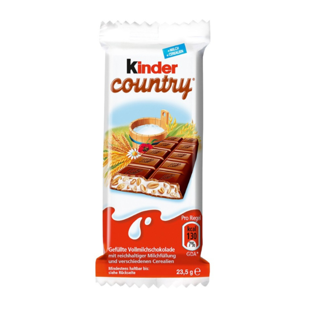 Kinder - Country (Cereal Chocolate Bar) | Lehr's German Specialties