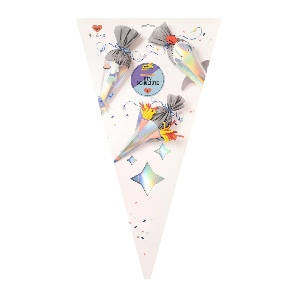 Folia - DIY Schultüte Space School (School Cone Craft Kit) | Lehr's ...