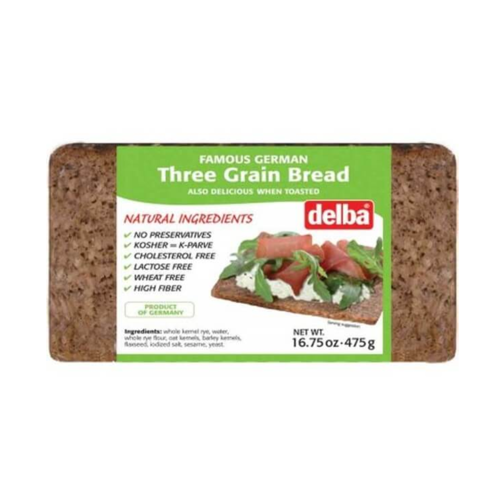 Delba - Three Grain Bread | Lehr's German Specialties