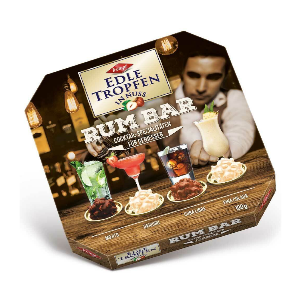 Trumpf - Edle Tropfen in Nuss Rum Bar (Liqueur Filled Chocolates ...