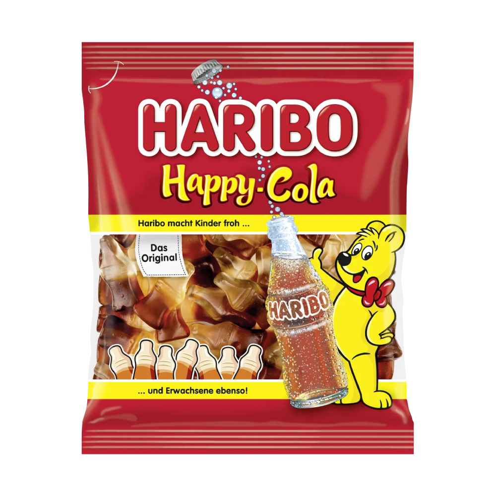 Haribo (German) - Happy Cola Gummy Candy 6.17 oz | Lehr's German Specialties