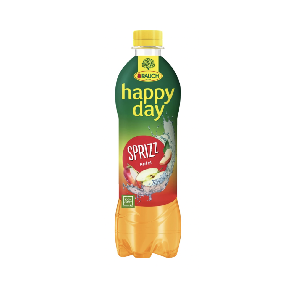 Rauch - Happy Day Apfel Sprizz (Sparkling Apple Juice) | Lehr's German ...