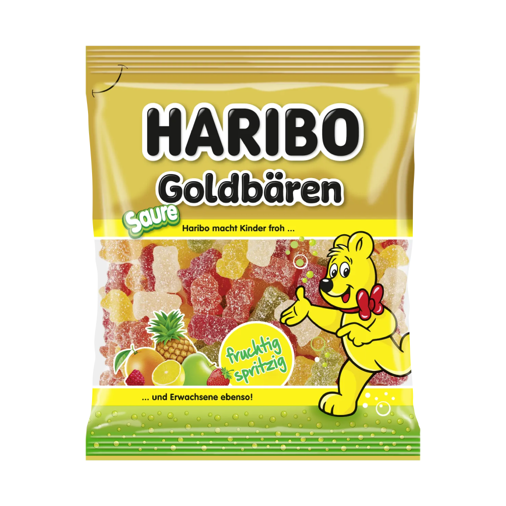 Haribo (German) - Saure Goldbären Gummy Candy | Lehr's German Specialties