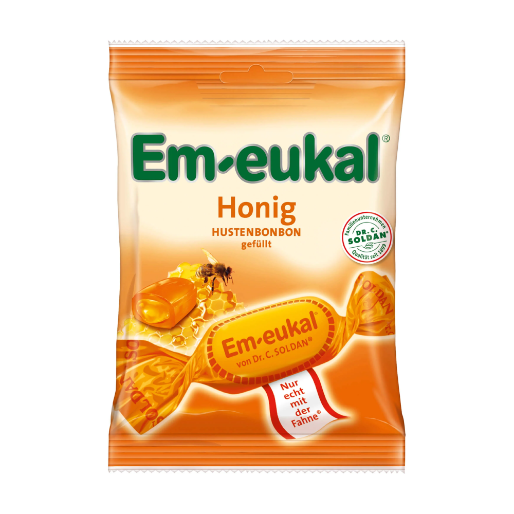 Dr. Soldan - Em-eukal Honig Bonbons Gefüllt (Filled Honey Lozenges ...