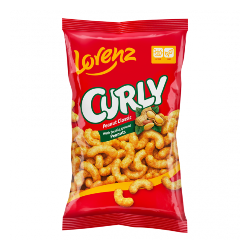 Lorenz - Curly (Peanut Corn Curls) | Lehr's German Specialties