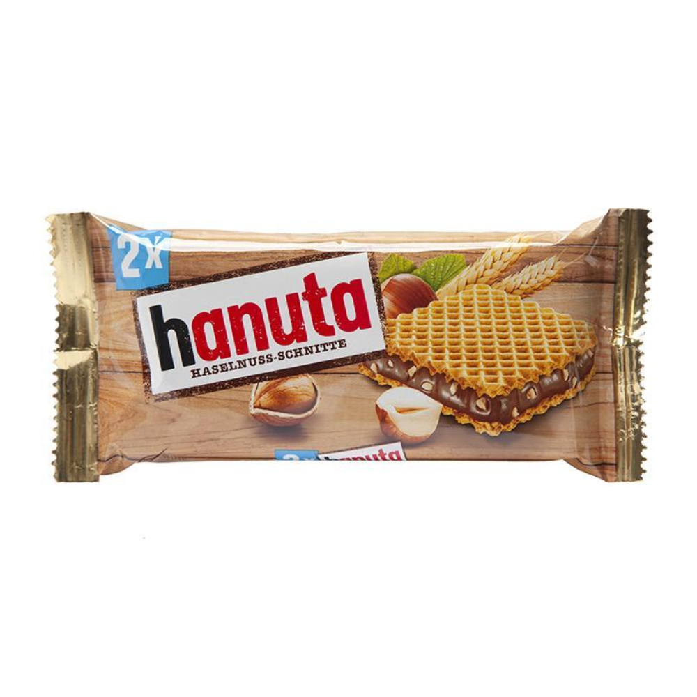 Ferrero - Hanuta (Crispy Wafers with Hazelnut Cream) | Lehr's German ...