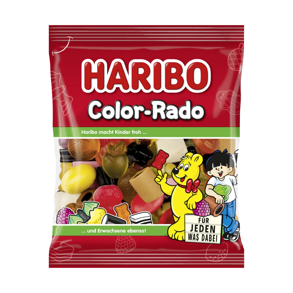 Haribo (German) - Color-Rado Gummy Candy 6.17 oz | Lehr's German ...