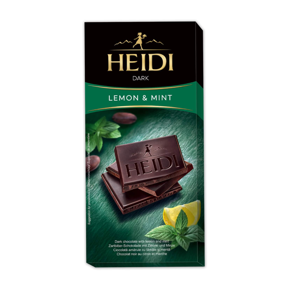Heidi - Dark Lemon & Mint Chocolate | Lehr's German Specialties