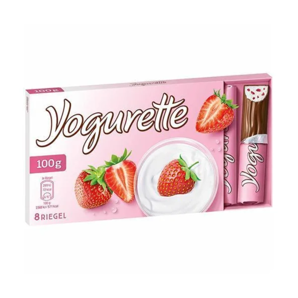 Ferrero - Yogurette (Strawberry Yogurt Chocolate Bars) | Lehr's German ...
