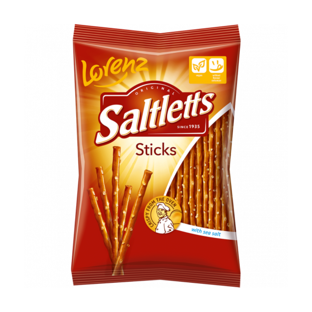 Lorenz - Saltletts Sticks (75g) | Lehr's German Specialties