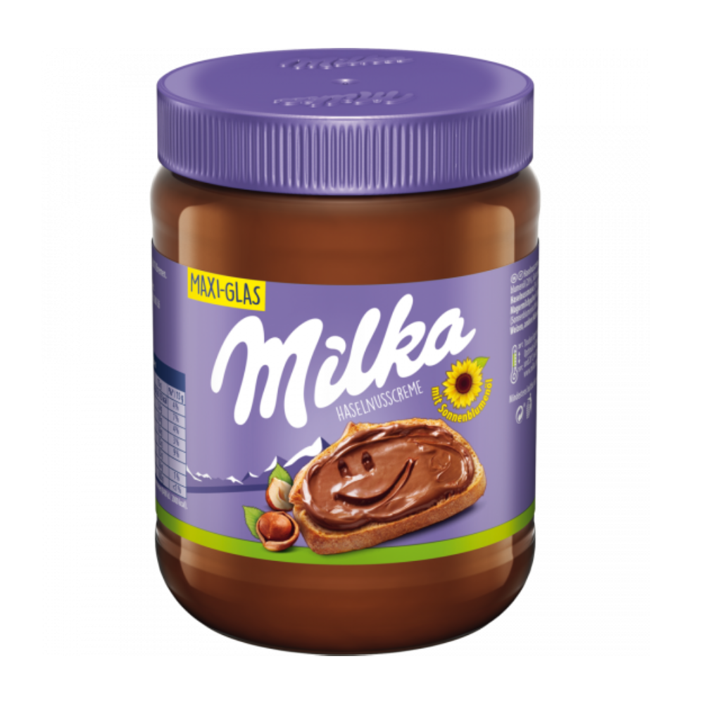 Milka - Hazelnut Creme (600g) | Lehr's German Specialties
