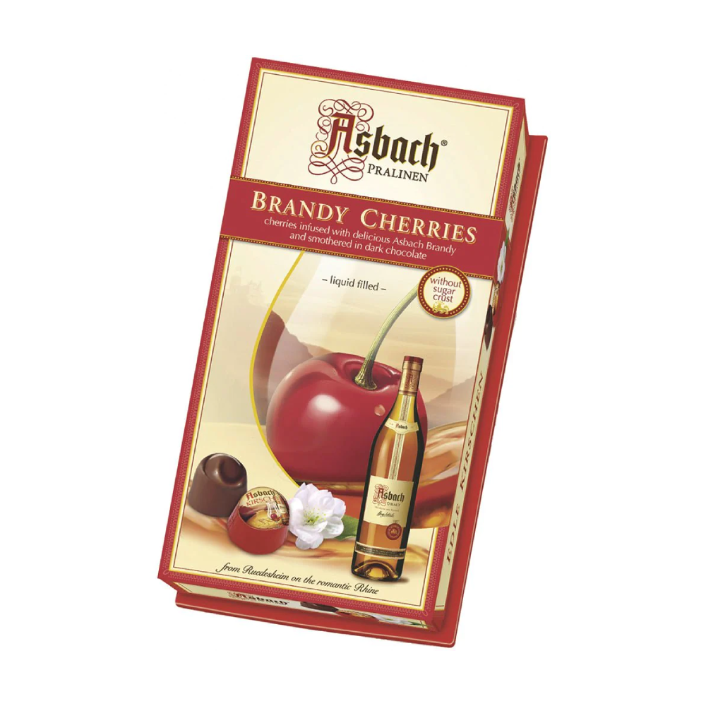 Asbach - Brandy Cherries Dark Chocolate 16-Piece | Lehr's German ...